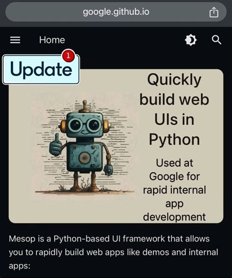 Bhavin Thumar On Linkedin Python Pythonapp Developer Pythonui Mesop Uiframework Testmateai