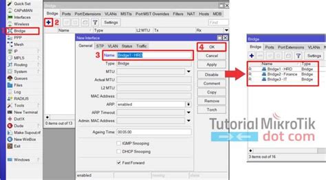 Cara Membuat VLAN Trunk Di Mikrotik
