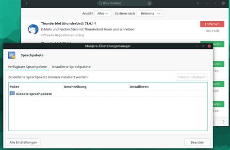 Solved Manjaro Settings Manager Doesnt Show Language Packs Software And Applications