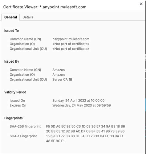 How To Retrieve Certificate And Key Uploaded To Dlb Mulesoft Help Center