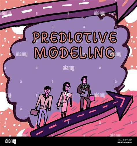 Sign Displaying Predictive Modeling Business Approach Maintenance Strategy Driven By Predictive