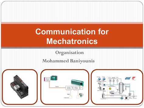 Solution 1 Intro Mechatronics Communication Studypool