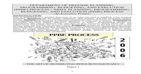 Pdf Dod Army Ppbe Executive Overview Dokumen Tips