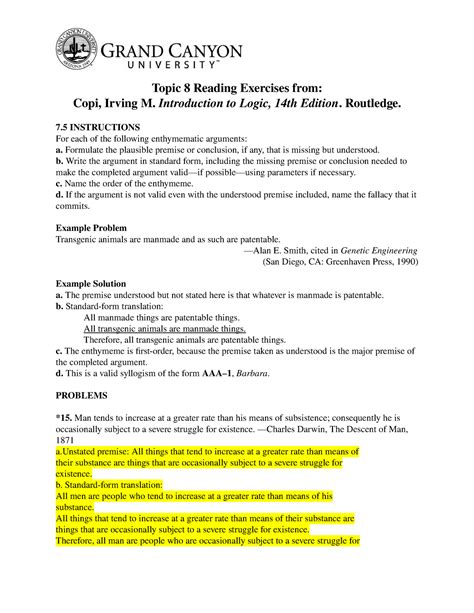 com362 t8 reading exercises final topic 8 reading exercises from