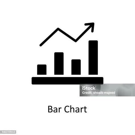 막대 차트 벡터 단색 아이콘입니다 심플 스톡 일러스트 스톡 0명에 대한 스톡 벡터 아트 및 기타 이미지 0명 3차원 형태 개념 Istock