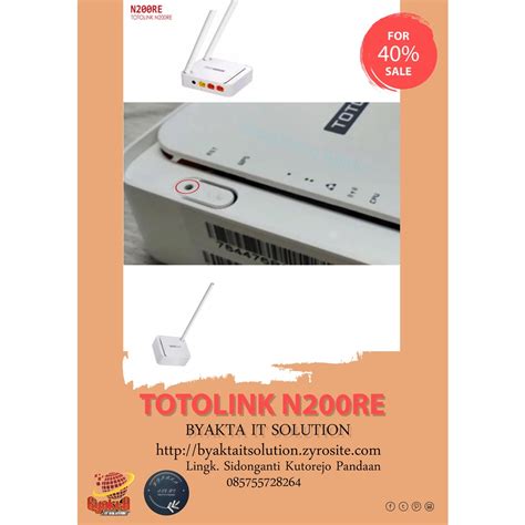 Jual TOTOLINK N200RE 300Mbps Wireless N Router Bekas Shopee Indonesia