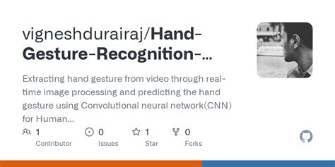 github vigneshdurairaj hand gesture recognition for human computer