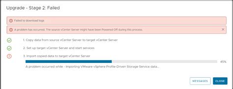 0 U3 To 8 0 U3 Also Fails With The Error Failed To Start Wcp Service At 95