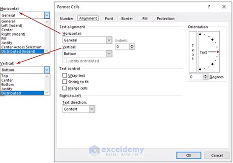 how to align data in excel explained in detail exceldemy