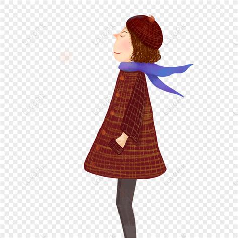 손으로 그린 소녀 Png 일러스트 무료 다운로드 Lovepik