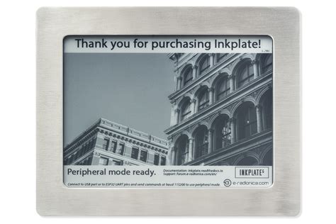 Inkplate 6 E Paper Display With Aluminium Case