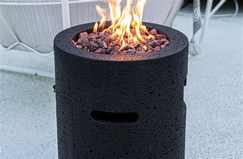 Lava Tube Fire Pit Usa Fire Bowls