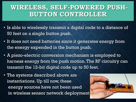Energy Harvesting Sensor Nodes Ppt Free Download