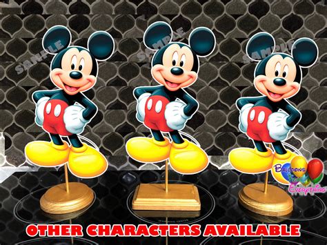 Mickey Mouse Centerpieces Mickey Mouse Theme Birthday Balloon