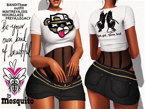 Second Life Marketplace Mosquito Outfit Banditbear Body Mesh