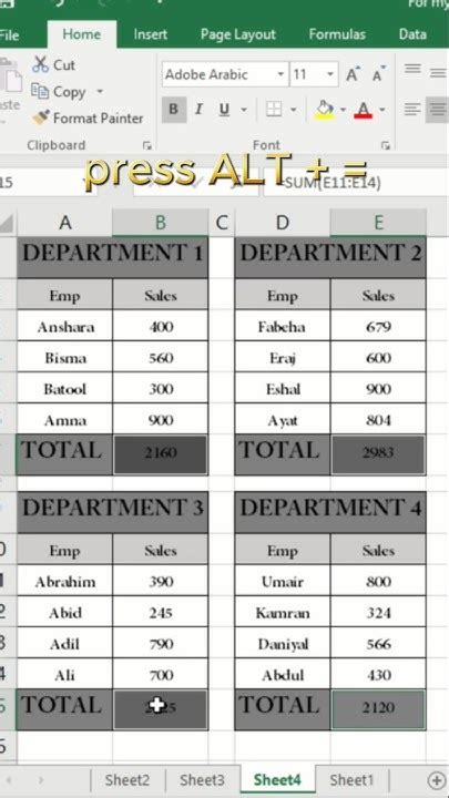 Excel Formulas Excelexcel Shortcut Keys Excel Youtube