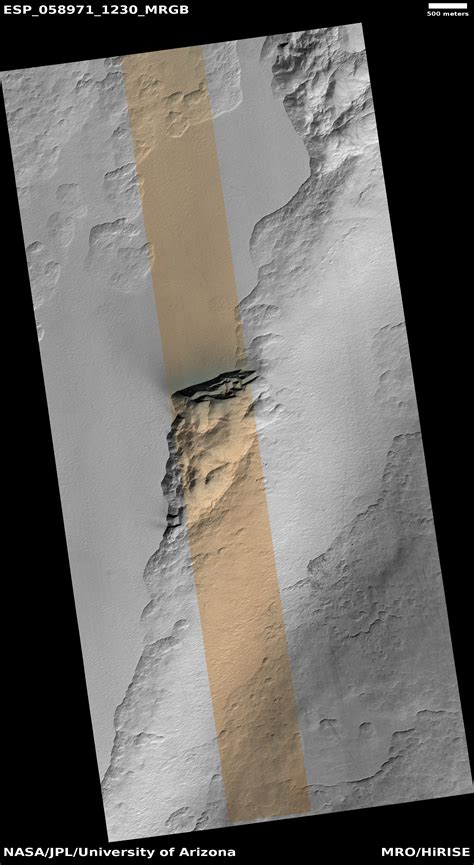The Expanding Range For Martian Ice Scarps Behind The Black Robert Zimmerman