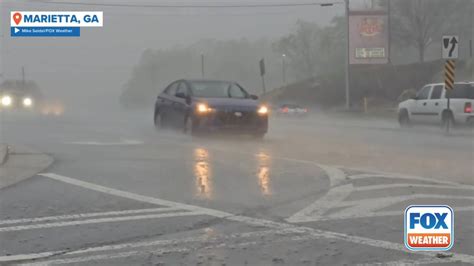 Ga Downpours 🌧️ Fox Weather Storm Specialist Mike Seidel Is In Marietta