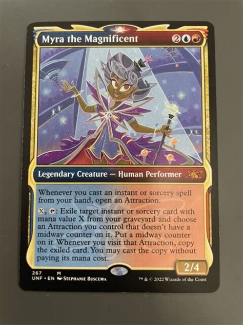 Mtg Myra The Magnificent Unfinity Regular Mythic For Sale Online Ebay