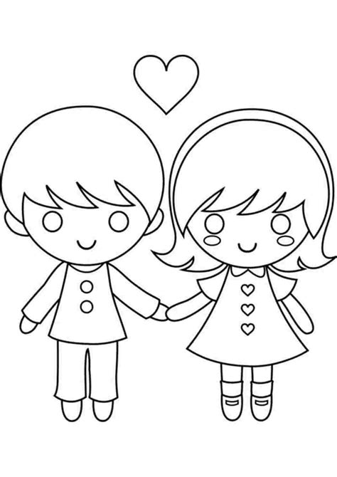 Раскраски интересные раскраски раскраска девочка и мальчик Разукраска интересные раскраски