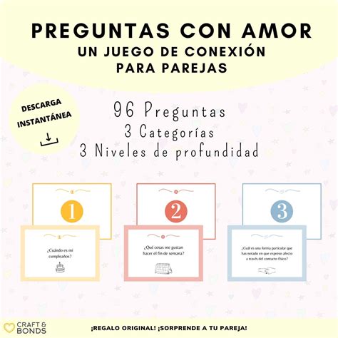Juego para Parejas Preguntas para Parejas Juego de Conexión para Parejas Diversión en Pareja