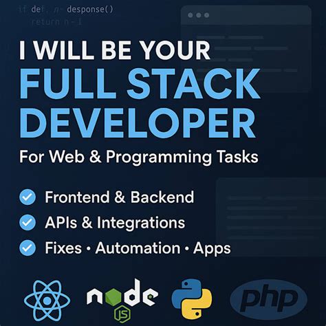 Be Your Full Stack Web Developer Saas Mern Stack Developer For Web App Develop By Tomkim756