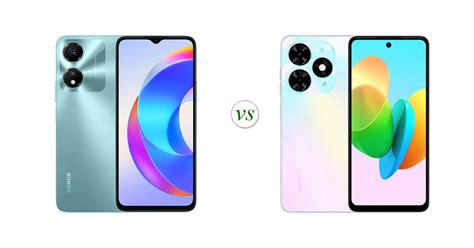 Honor X5 Plus Vs Tecno Spark 20c Side By Side Specs Comparison