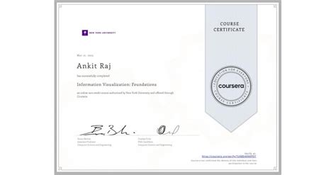 ankit raj on linkedin completion certificate for information