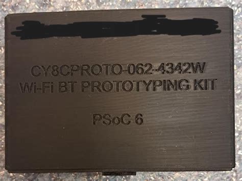 Psoc6 Wi Fi Bt Prototyping Kit Cy8cproto 062 4343w Case Container By Lc 3d Download Free
