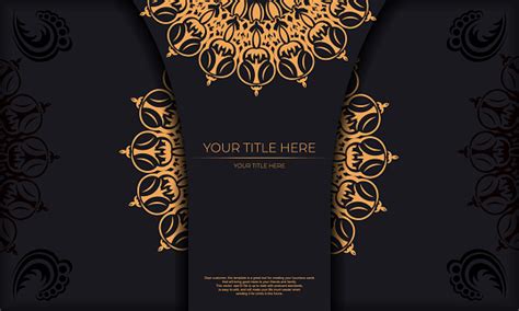 고급스러운 장식과 텍스트 아래에 배치 블랙 템플릿 배너 빈티지 패턴인쇄 가능한 디자인 초대 장용 카드 용 템플릿 0명에 대한