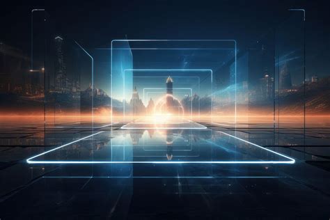 Tectnology Architecture Light Futuristic Free Photo Illustration