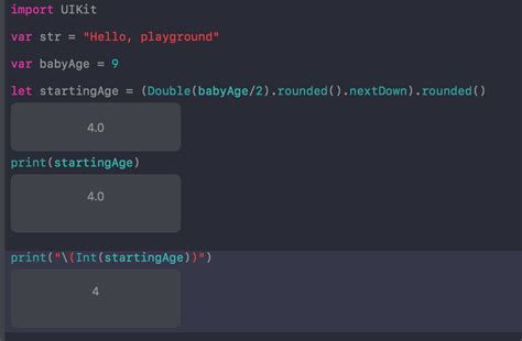 Ios Why In Swift When I Convert From A Double To An Int Is It Subtracting 1 Stack Overflow