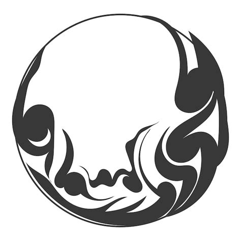 Premium Vector Fiery Semicircle Elements With Circle