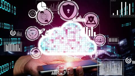 Premium Photo Conceptual Cloud Computing And Data Storage Technology For Future Innovation