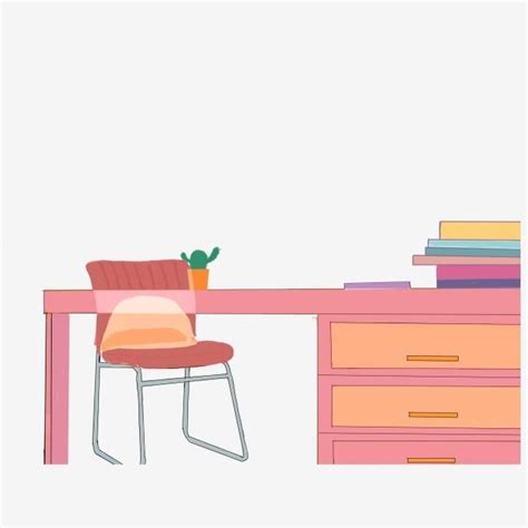 รูปการออกแบบองค์ประกอบภาพประกอบของโต๊ะทำงาน Png ทาสีด้วยมือ ภาพประกอบ เคาน์เตอร์ภาพ Png และ