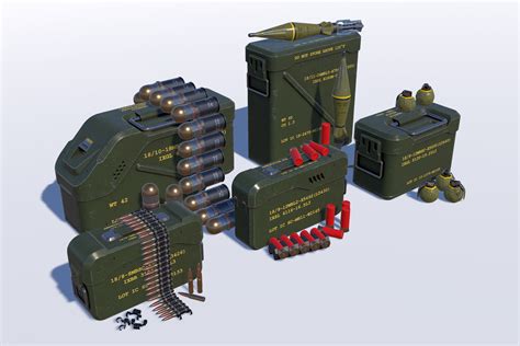 Ammo Packs 3d 소품 Unity Asset Store