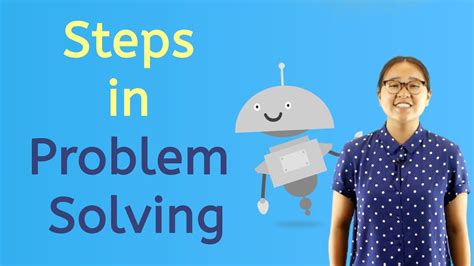 4 Steps In Solving Problems Youtube