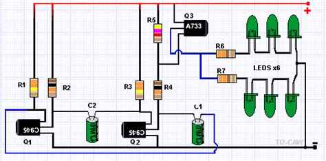 ELECTRONICA Proyecto Leds Intermitentes