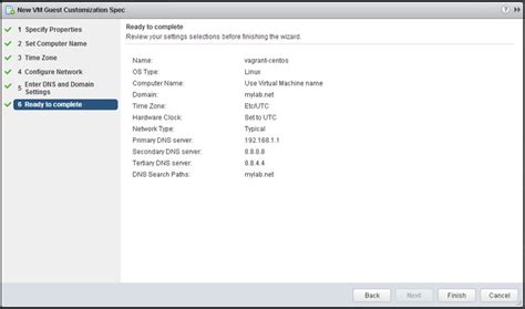 Using Advanced Vagrant Vsphere Provider Settings And Vcenter Guest Customization · Things I Find