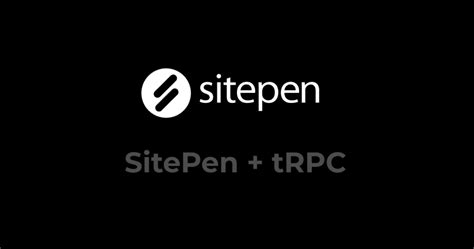 Intro To Trpc Sitepen