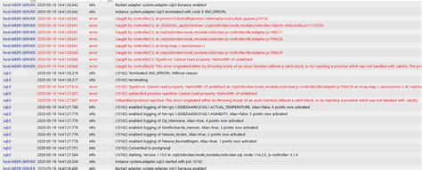 Probleme Mit Dem Sql Adapter