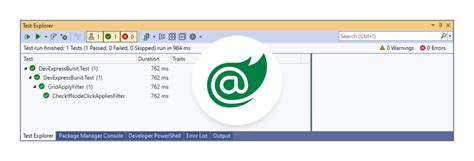 Test Components With BUnit Blazor DevExpress Documentation