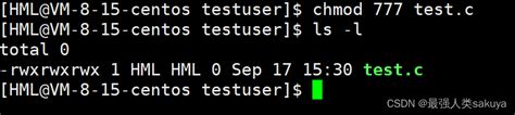 Linux权限的概念笔记ugo 八进制 Csdn博客