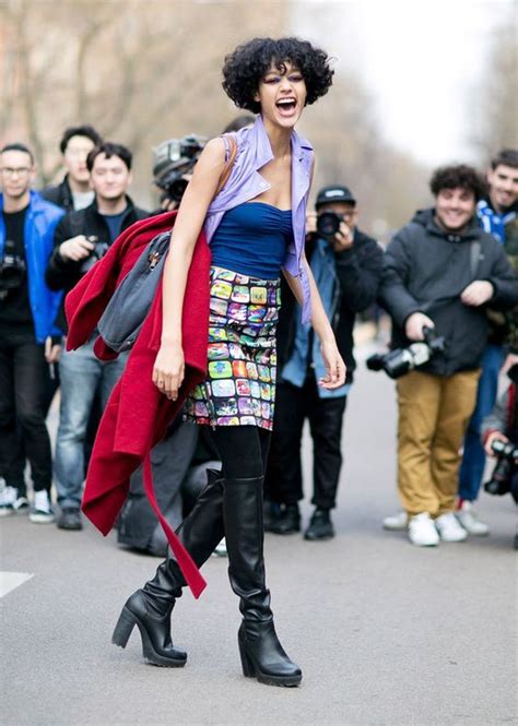 Proof That Curly Hair Girls Can Wear Bangs Too