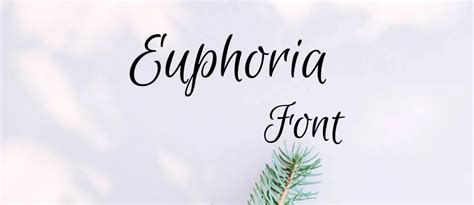 Euphoria Font Free Download
