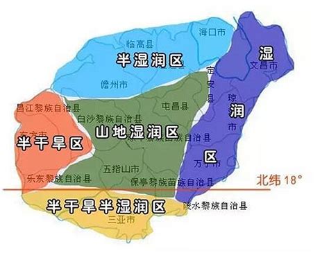 海南气候图海南气候分布图海南气候类型图大山谷图库