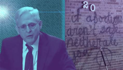 Ag Garland Claims Fbi Put Full Resources Into Attacks On Pro Life