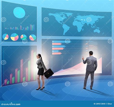 Concept Of Business Charts And Finance Visualisation Stock Photo Image Of Infographic Graph