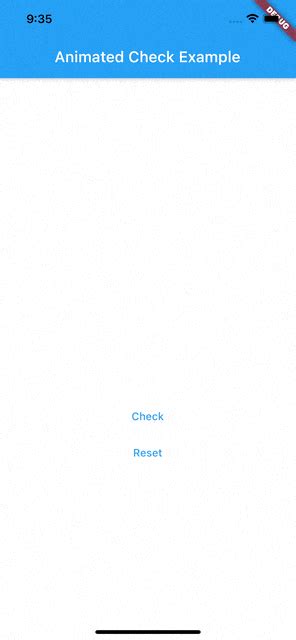 文字装饰、效果和动画 Animatedcheck Flutter Package