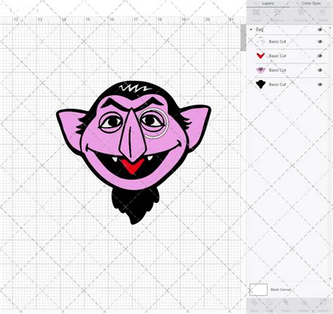 Count Von Count Sesame Street Svg Dxf Eps Png Svgshopart
